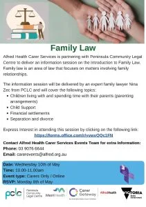 Information Session Introduction to Family Law